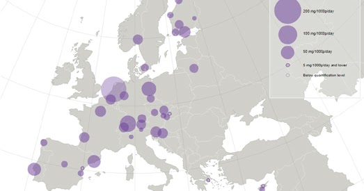 Maps Mania: The Geography of European Drug Taking