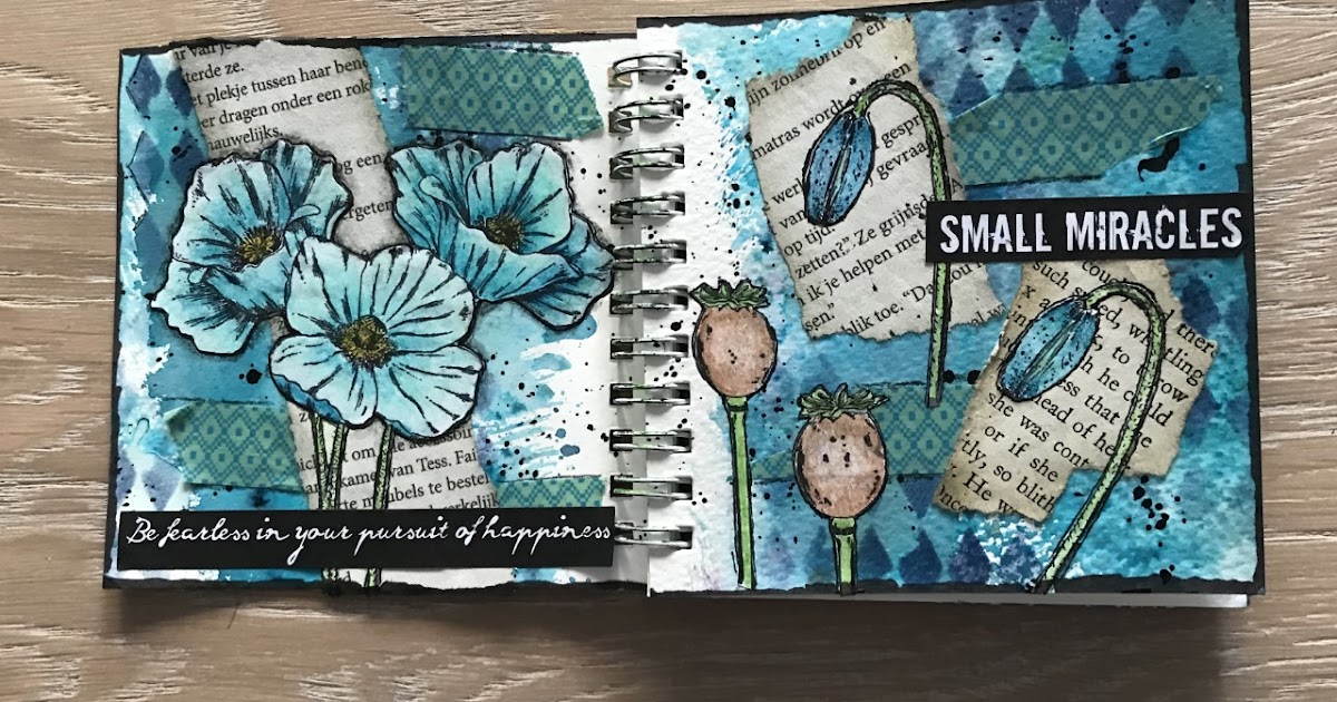 Made by Myra..... : challenge # 117 plakken en scheuren