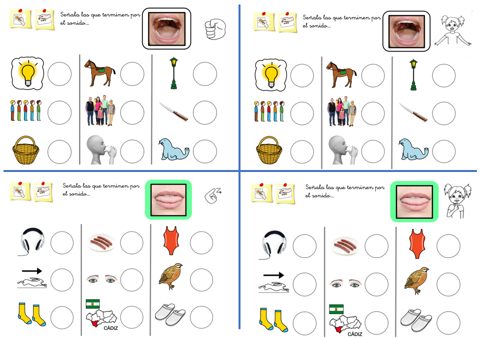 Siembra Estrellas: MATERIAL IMPRESO: CONCIENCIA FONÉMICA TERMINA EN...