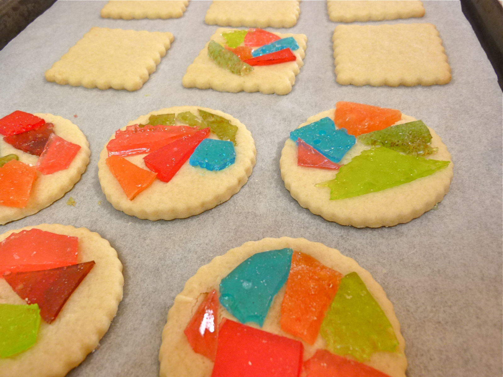 Mosaic Cookies & Giveaway Winner – Diary of a Mad Hausfrau