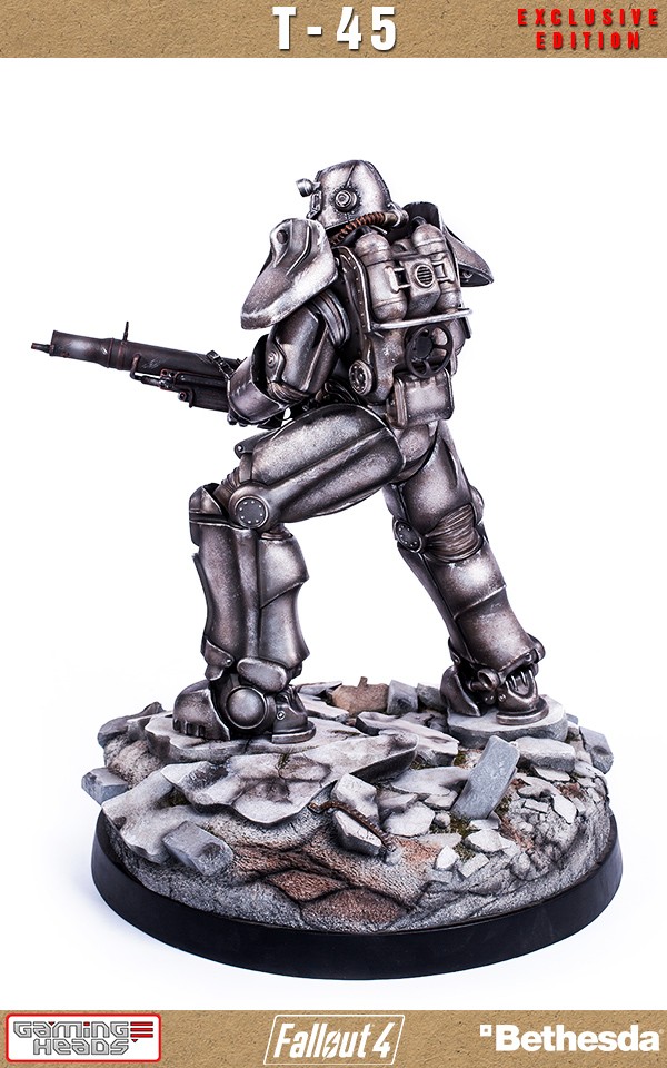 Fallout 4 - T-45 Regular Statue & Exclusive Statue 1/4 (Gaming Heads)