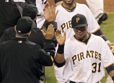 Pirates Score Five In The First, Take Game One Over Nationals - FANS ...