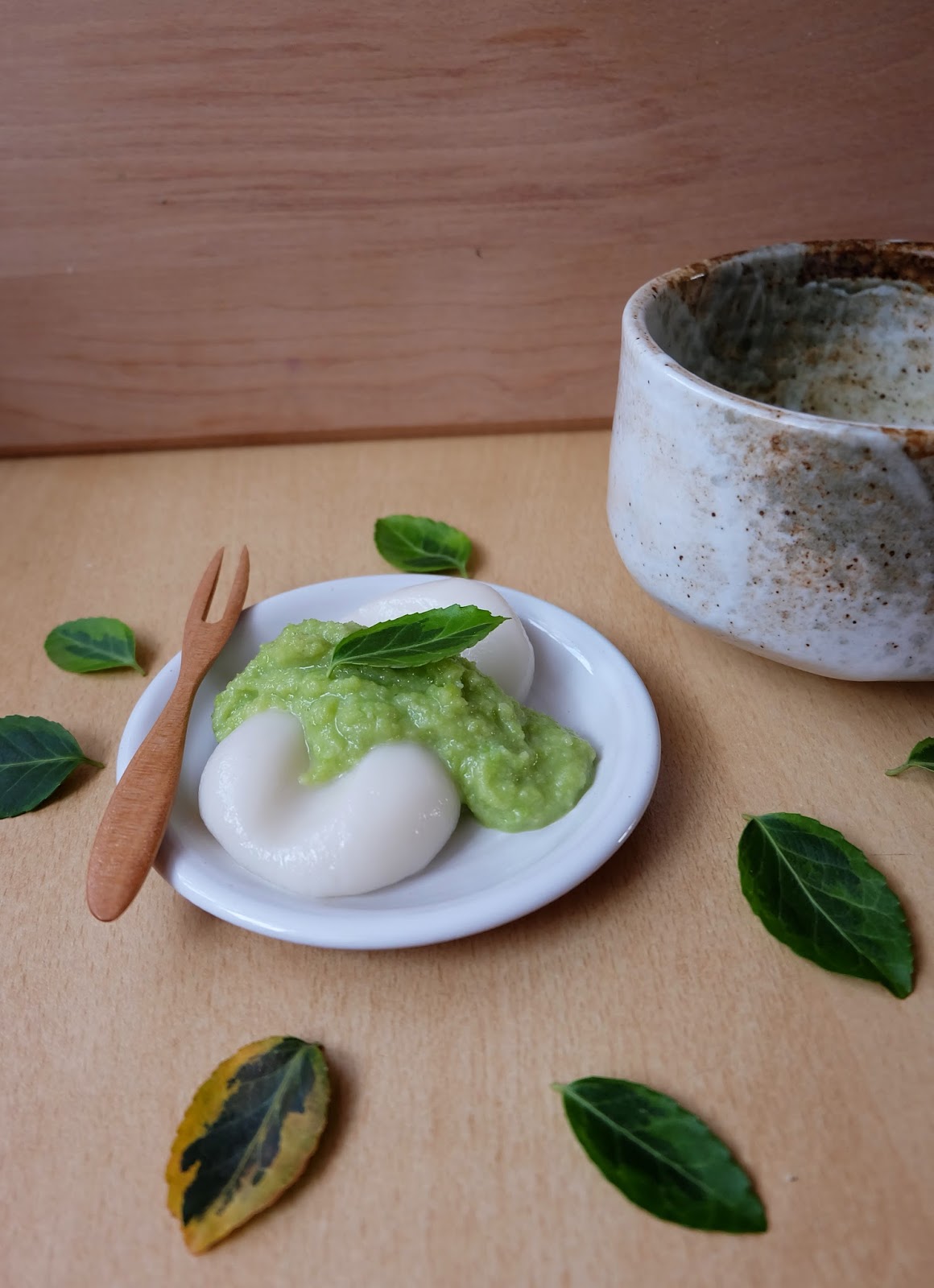 Zunda mochi ずんだ餅 - Mlsný králík z rýžového těsta