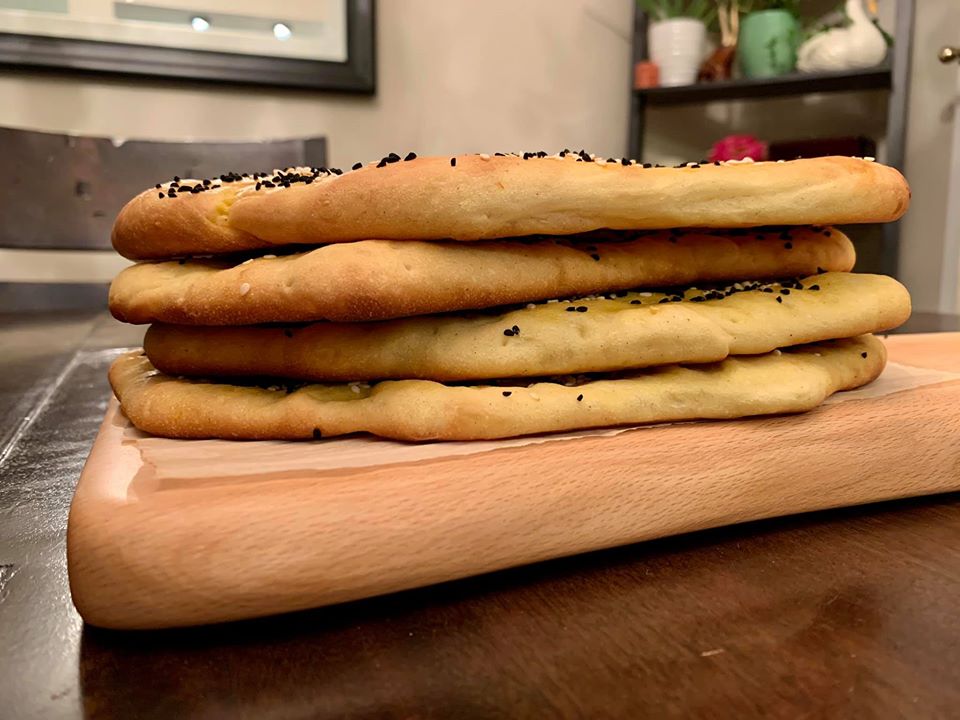 Naan Sheermal (Shirmal) - Persian Saffron Flatbread