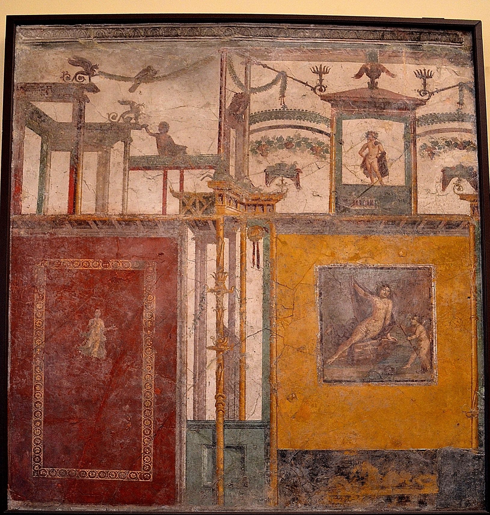 Roman Times: Roman interior design: The use of the color yellow