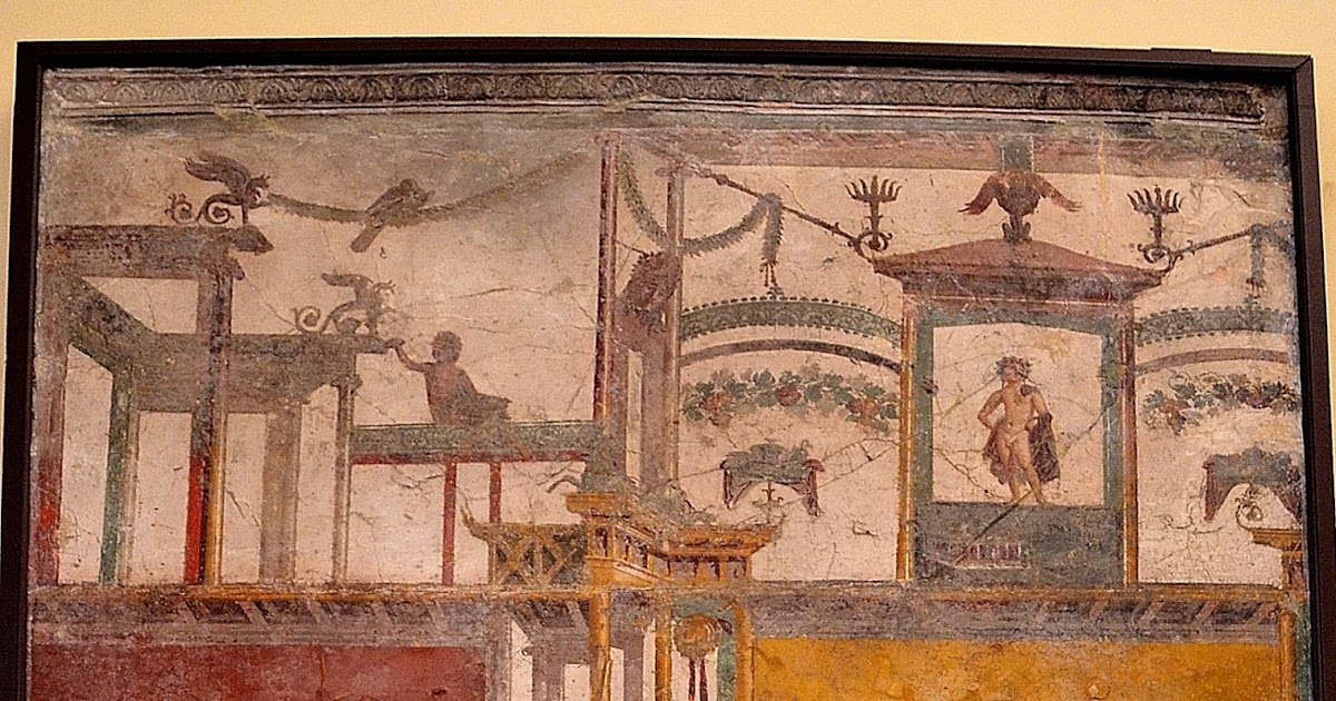 Roman Times: Roman interior design: The use of the color yellow