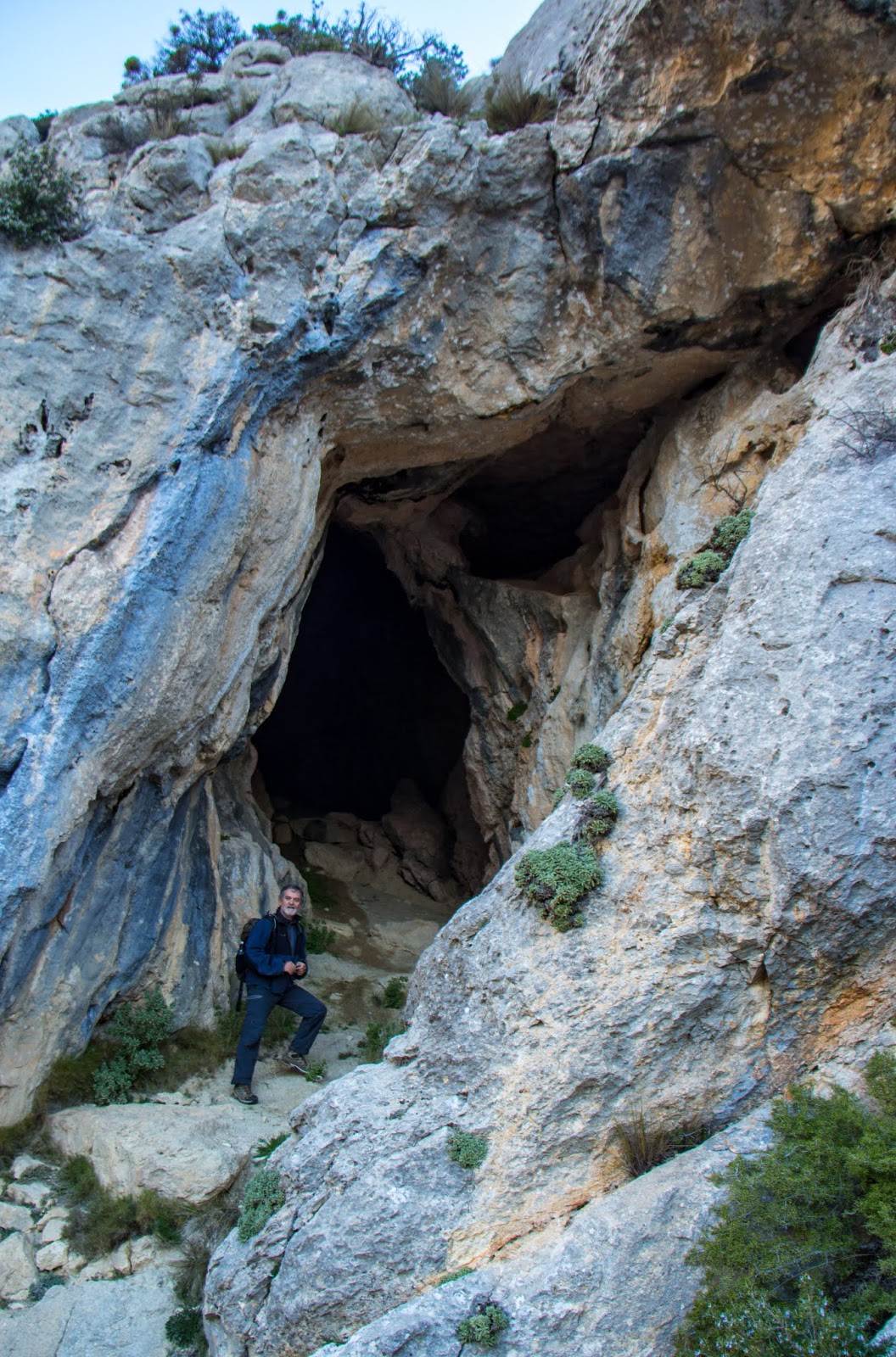 EL MADALLAR, EL PENYÓ ROC Y EL PENYÓ MULERO, DESDE LA FONT DEL PI.