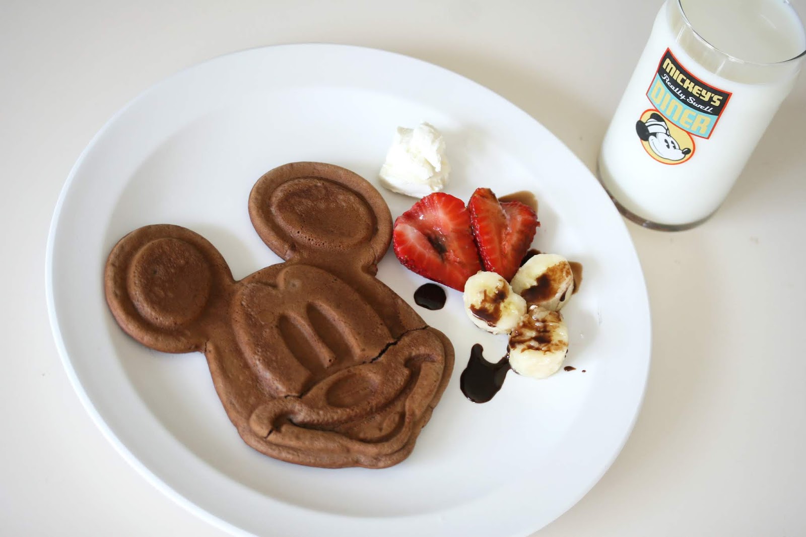 syori the foodie: Mickey Chocolate Waffle Recipe
