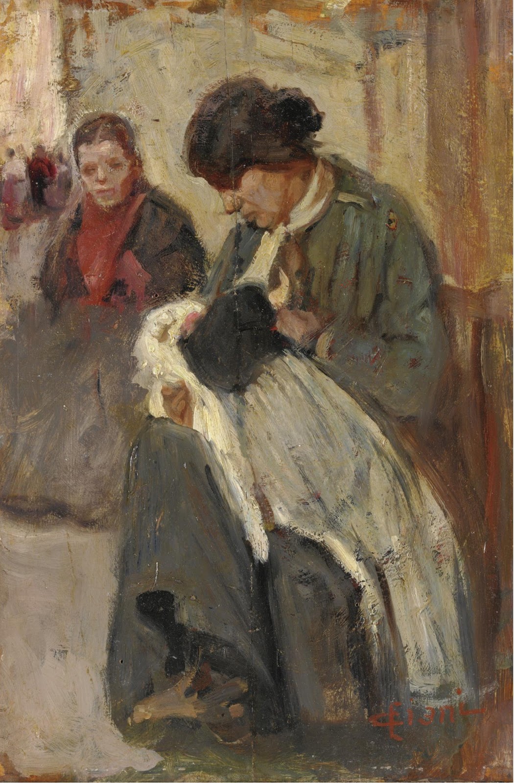 Cesare Ciani (1854-1925) | Post-Macchiaioli painter | Tutt'Art ...