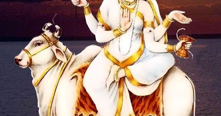 Navaratri Day 8 - Maa Mahagauri ~ Sankar Art Works