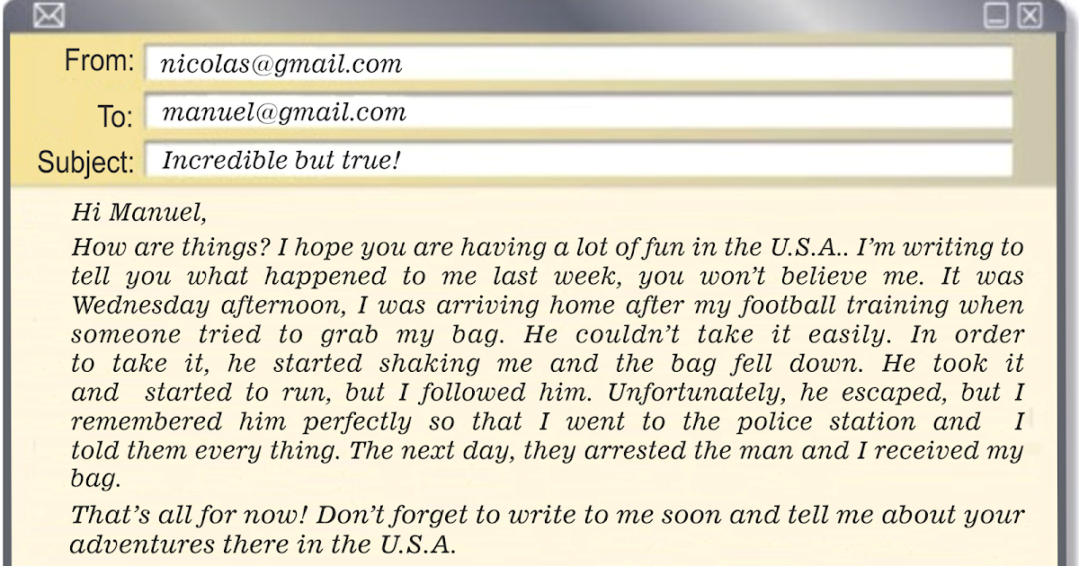 Marta English: More examples of compositions written by the students