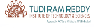 Tudi Ram Reddy Institute of Technology and Sciences, Hyderabad, Wanted ...