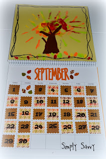 Simply Savvy: Keepsake Calendar