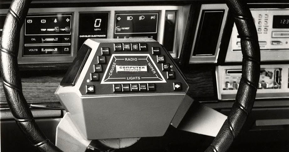 Just A Car Guy: the early 80s, prototypes of future tech like steering ...