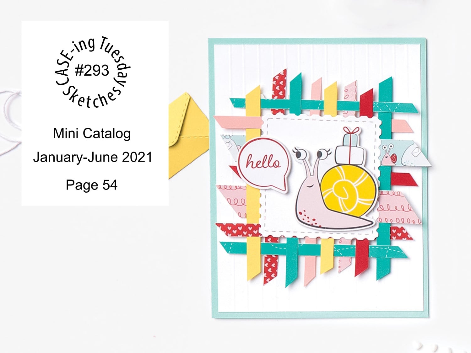 Piccadilly Stampin': CASE-ing Tuesday # 293 - Three Cheers For You!