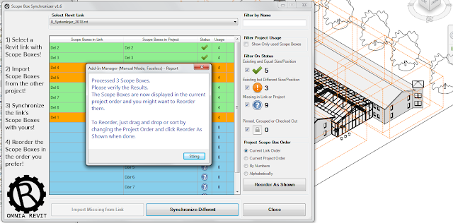 Revit Add-Ons: Scope Box Synchronizer V1.6