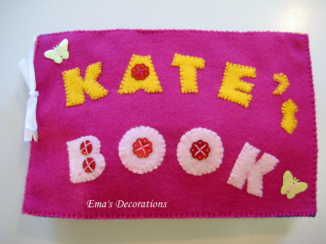Ema Decorations: Counting Felt Book for Preschool