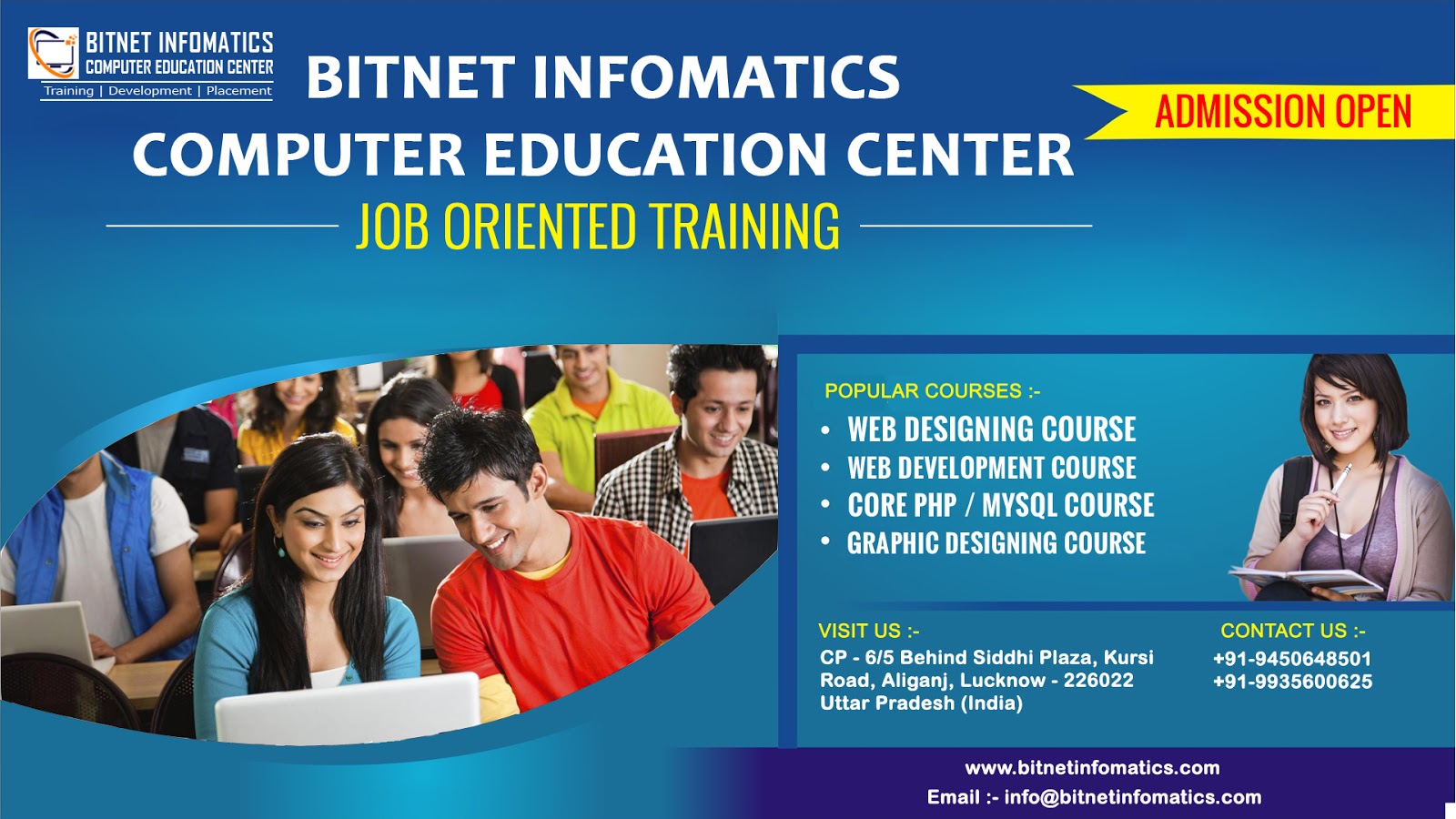 Best Website Development Course in Lucknow