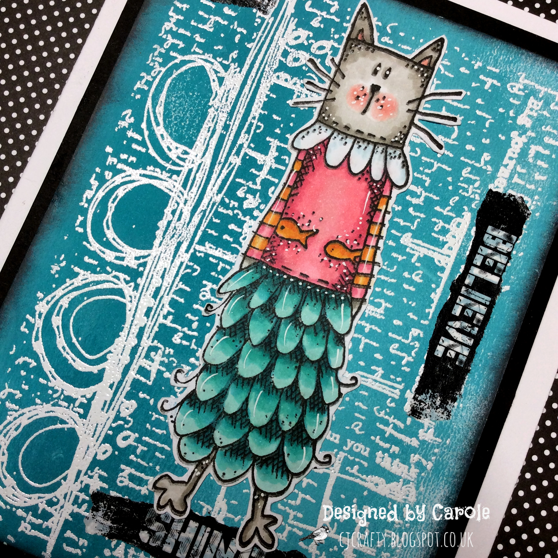 Craftilicious Creations: Cat Lovers Hop: Day 2 - Kooky Cats