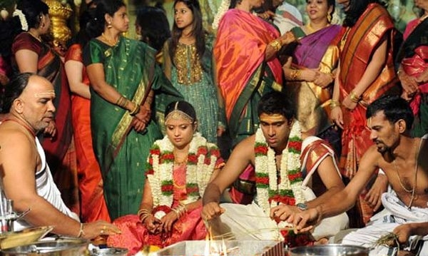 Ravichandran Ashwin and Preethi Narayanan - Marriage Pictures....