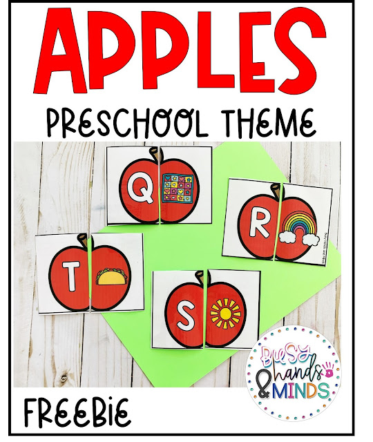 Apples Preschool Theme | Busy Hands and Minds