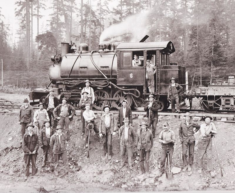 Amazing Vintage Photographs Document Logging and Lumber Activities in ...
