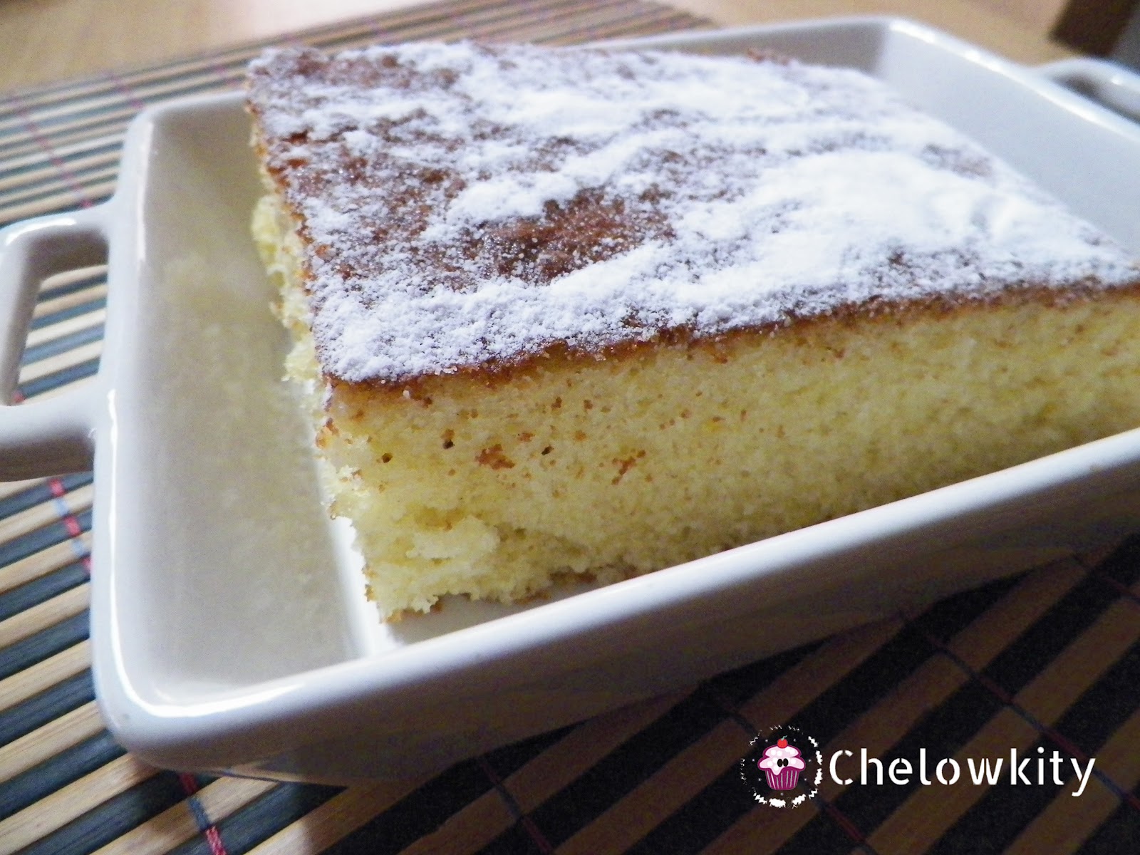 Chelowkity: Torta boba o Coca de llanda (sin yogur)