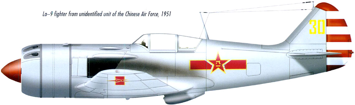 Airplanes in the skies + FAF history: Lavochkin La-11
