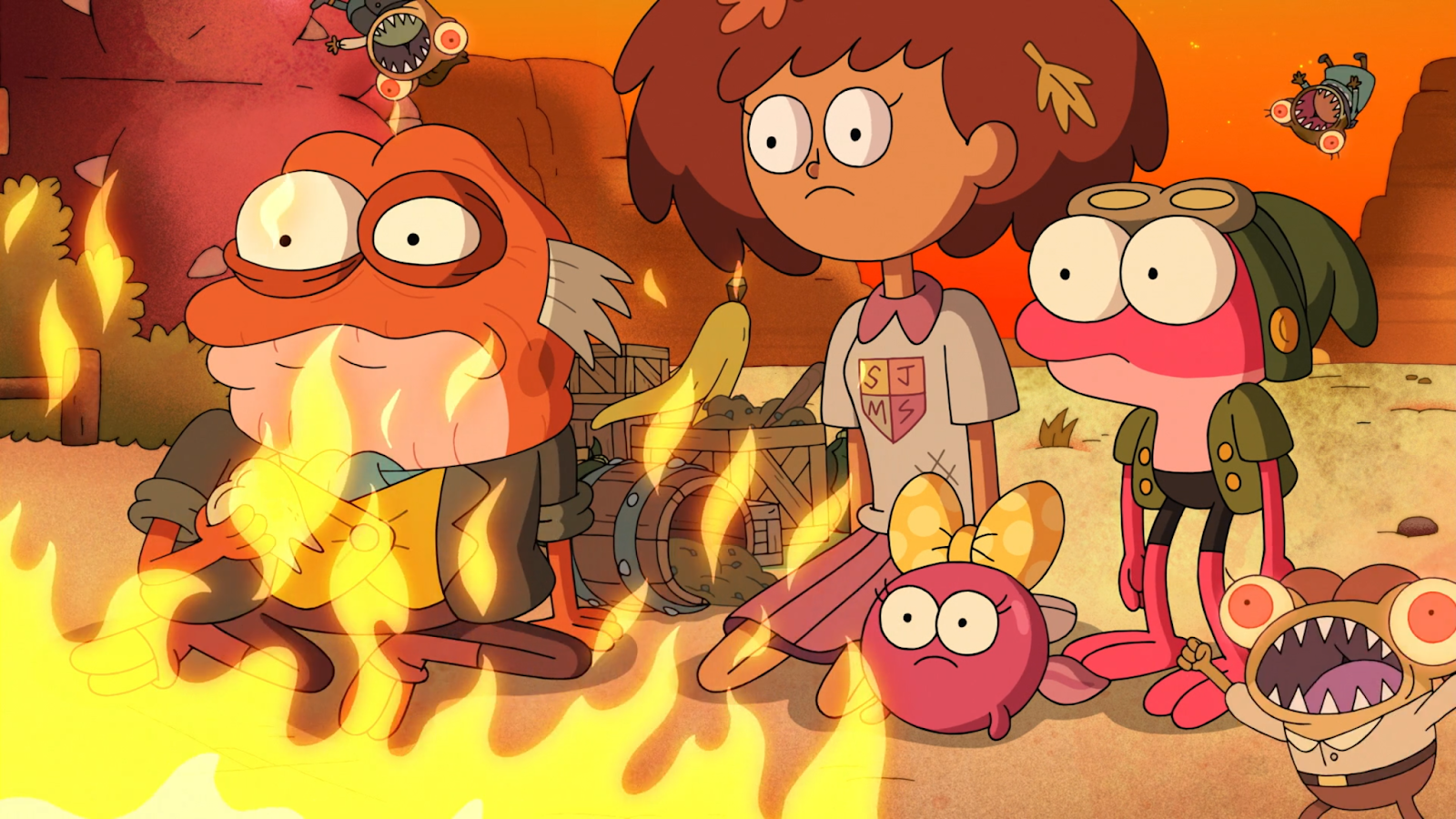 Unfunny Guy Talks About Funny Show: Amphibia Review: The Ballad of ...