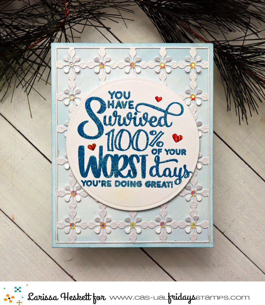 CAS-ual Fridays Stamps: You have Survived.............