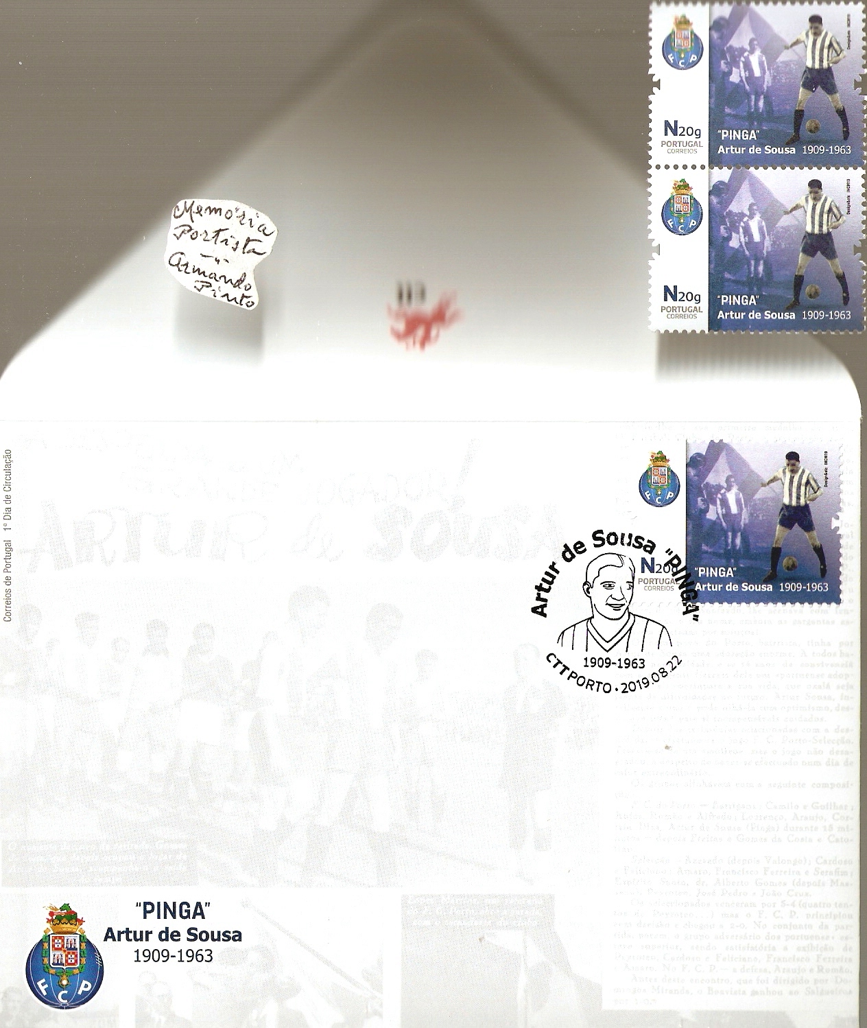 Memória Portista: Selo do Pinga nos Museus do FC Porto e do Marítimo da ...