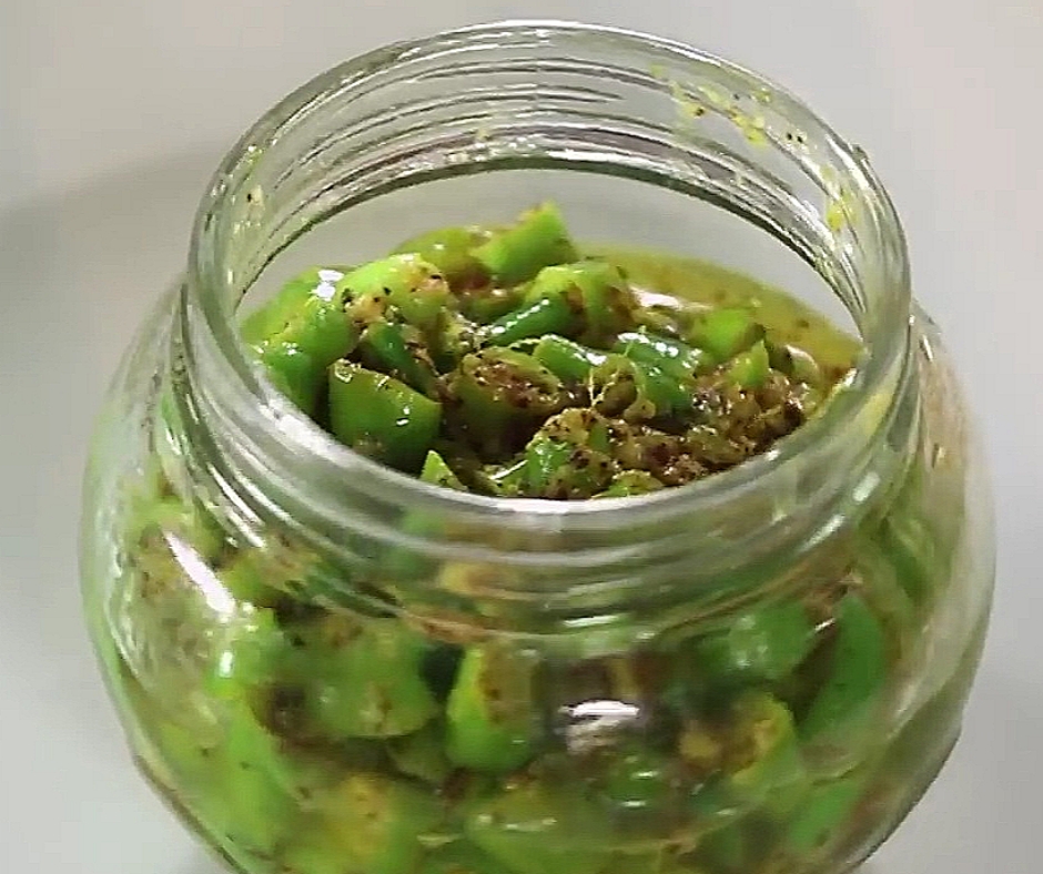 How to make Green Chilli Pickle at Home | Homemade Green Chilli Pickle Recipe | Checkmyrecipe ...