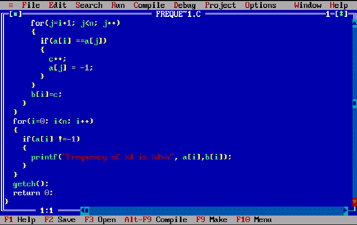 C Program To Count Frequency Of Numbers In An Array c-program-to-count-frequency-of-numbers-in-an-array