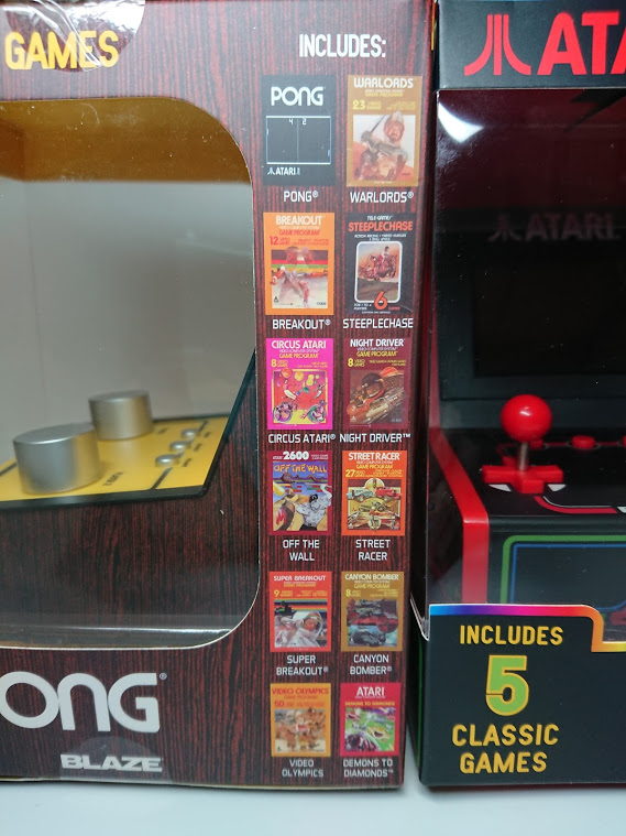 ブラウン管至上主義: Atari Mini Arcade 購入