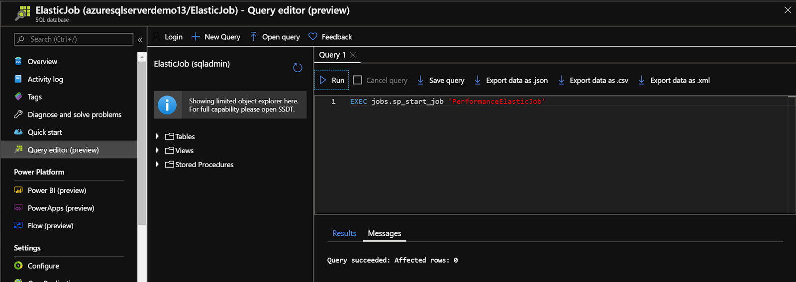Anupama Natarajan: Data Platform Tips 25 - Azure Elastic Jobs