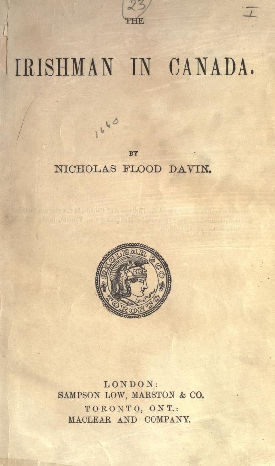 Genealogy: Beyond the BMD: Canada 150 - The Irish in Canada