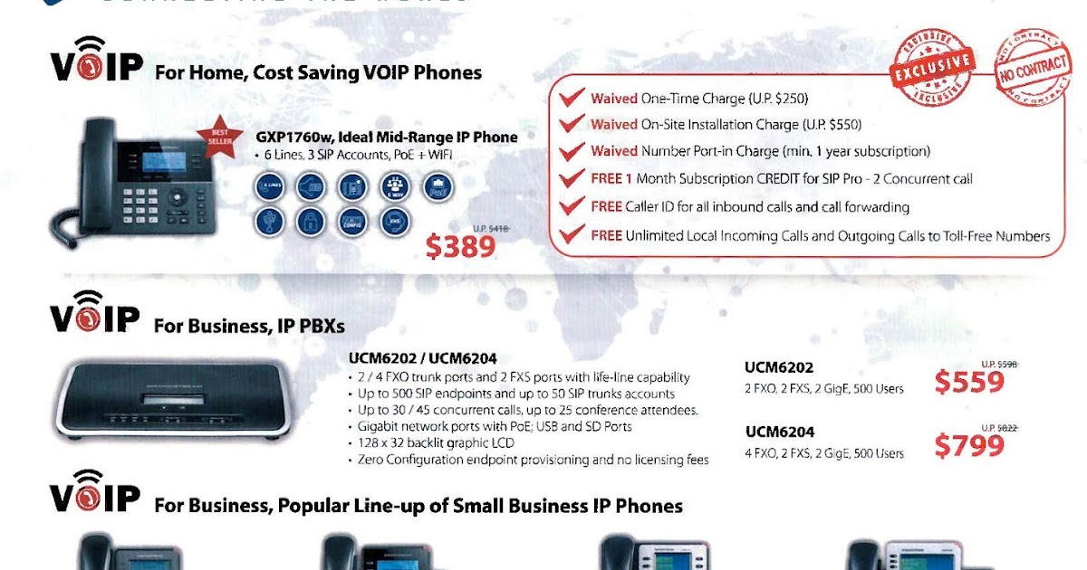 SG PC Fair - Online Brochures, Flyers and Price List: Grandstream - SITEX 2019