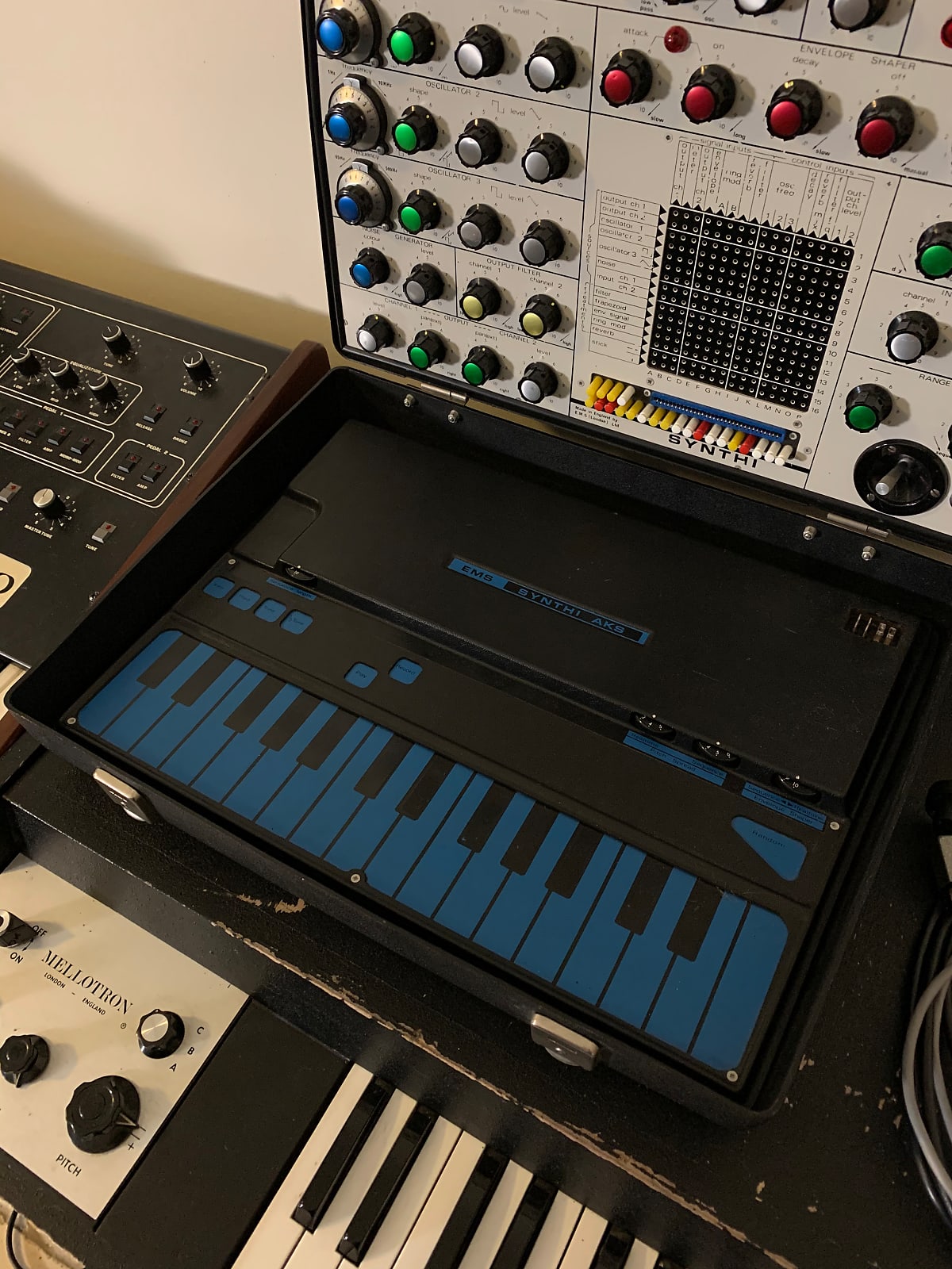 MATRIXSYNTH: EMS Synthi AKS 1970s Synthesizer SN 4363KS