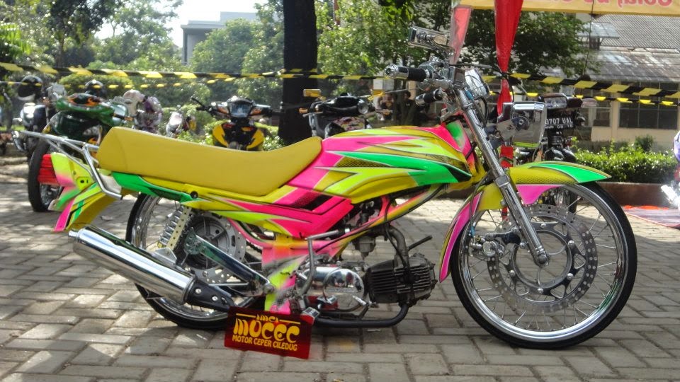 Kumpulan Foto Hasil Modifikasi Motor Honda Win 100 Terbaru | Modif ...
