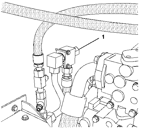 777F Off-Highway Truck Power Train. Relief Valve (Pilot Control ...