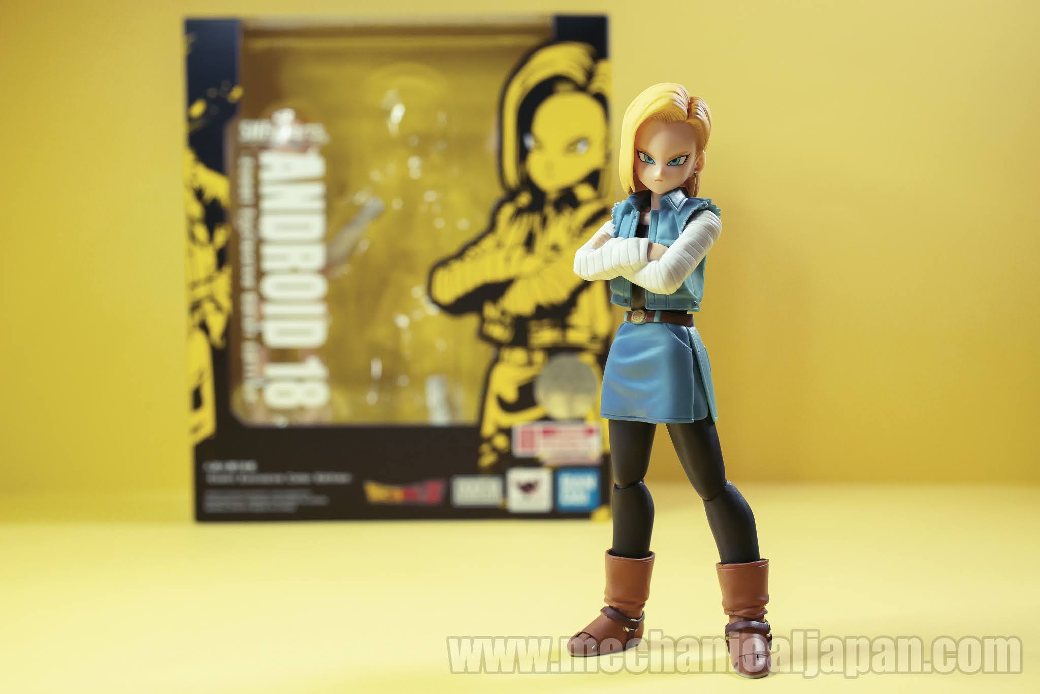 Review S H Figuarts Android 18 Event Exclusive Color Edition Tamashii