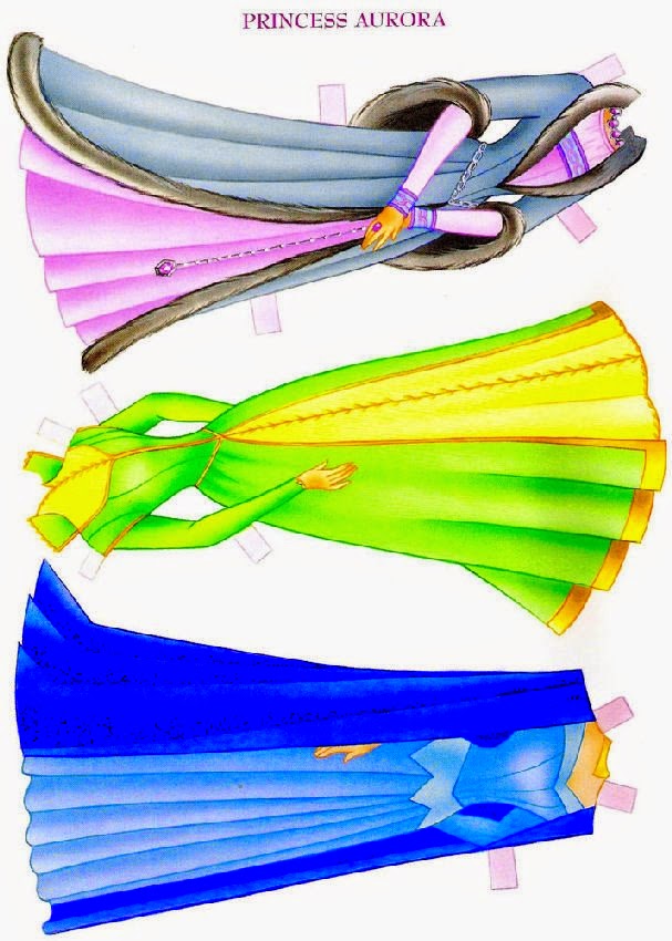 Disney Movie Princesses: Princess Paper Dolls!