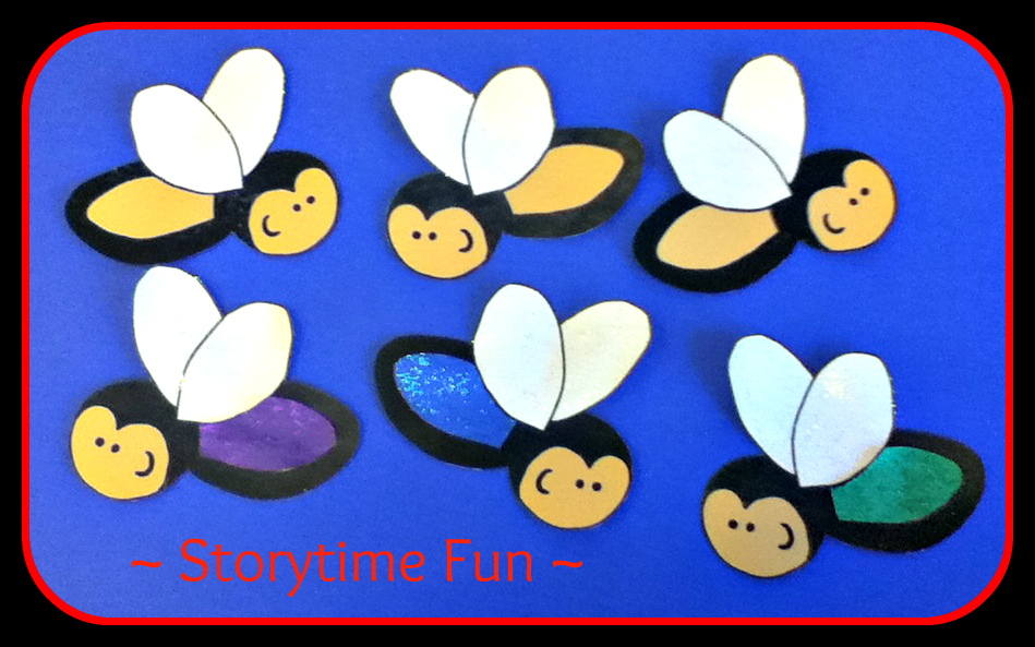 Storytime ABC's: Flannel Friday: Firefly Fun!