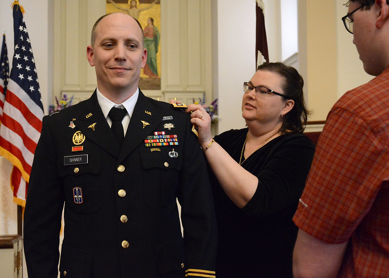 Skinner Sightings: Marc's Promotion to Lt. Col