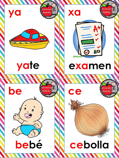 LOTERÍA DE SÍLABAS PDF