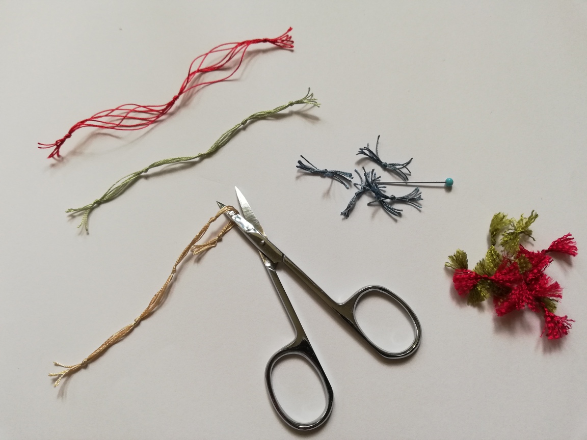 Godiva's Wardrobe: Fly fringe trim