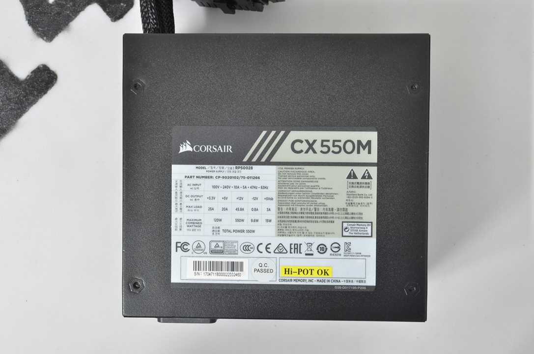 REVIEW - Corsair CX550m