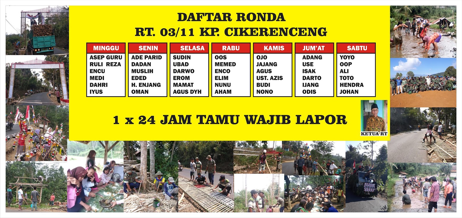 Download Contoh Jadwal Ronda.cdr - KARYAKU