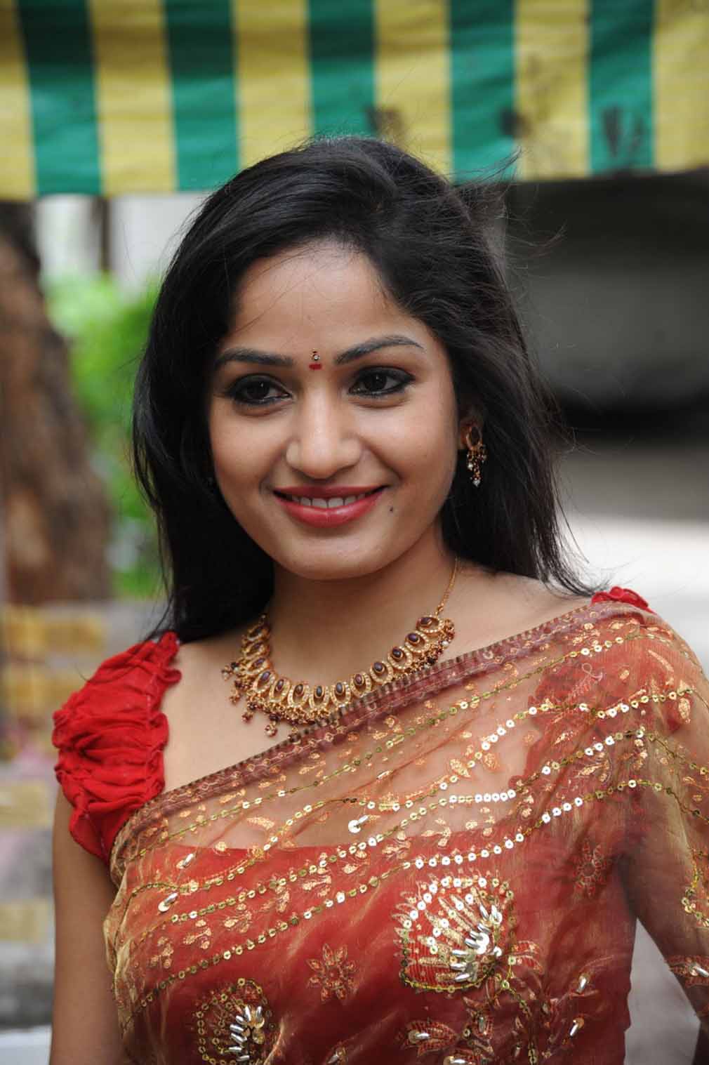 Desi Actress in Saree: Madhavi Latha in Saree Hot Stills ★ Desipixer