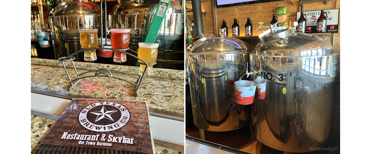 House beers supplement the scene at Old Texas Brewing Co. in Burleson ...